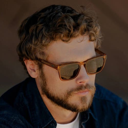 WMP EYEWEAR Maverick 52mm Square Polarized Sunglasses